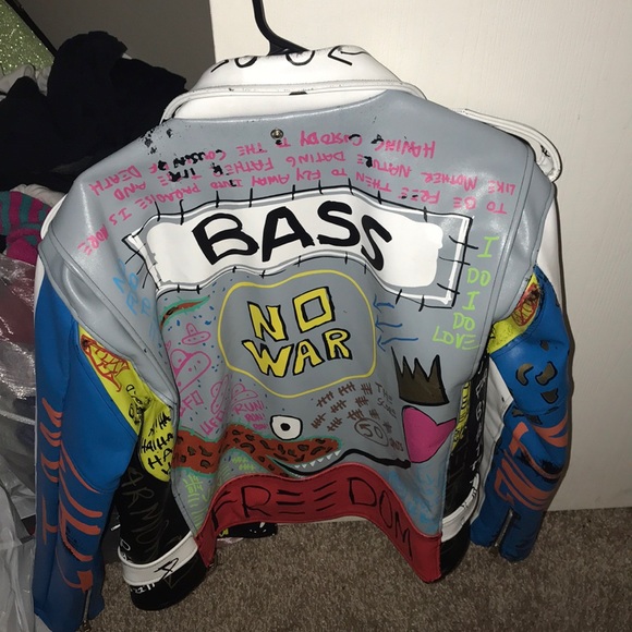 ron bass | Jackets & Coats | Ron Bass Leather Jacket | Poshmark